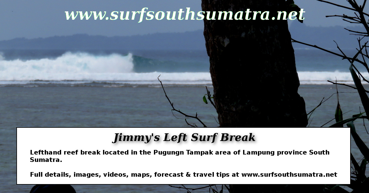 Sumatra surf map Jimmys Left